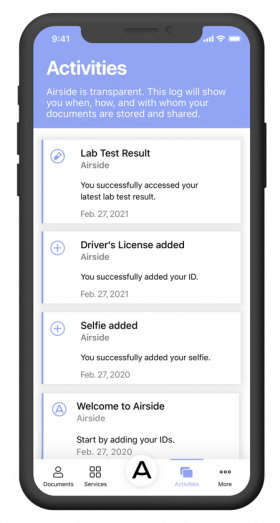 Own Your Digital Identity | Airside App